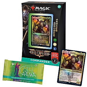 Magic: The Gathering Streets of New Capenna 5 Commander Deck Bundle – Includes 1 Obscura Operation, 1 Maestros Massacre, 1 Riveteers Rampage, 1 Cabaretti Cacophony, 1 Bedecked Brokers