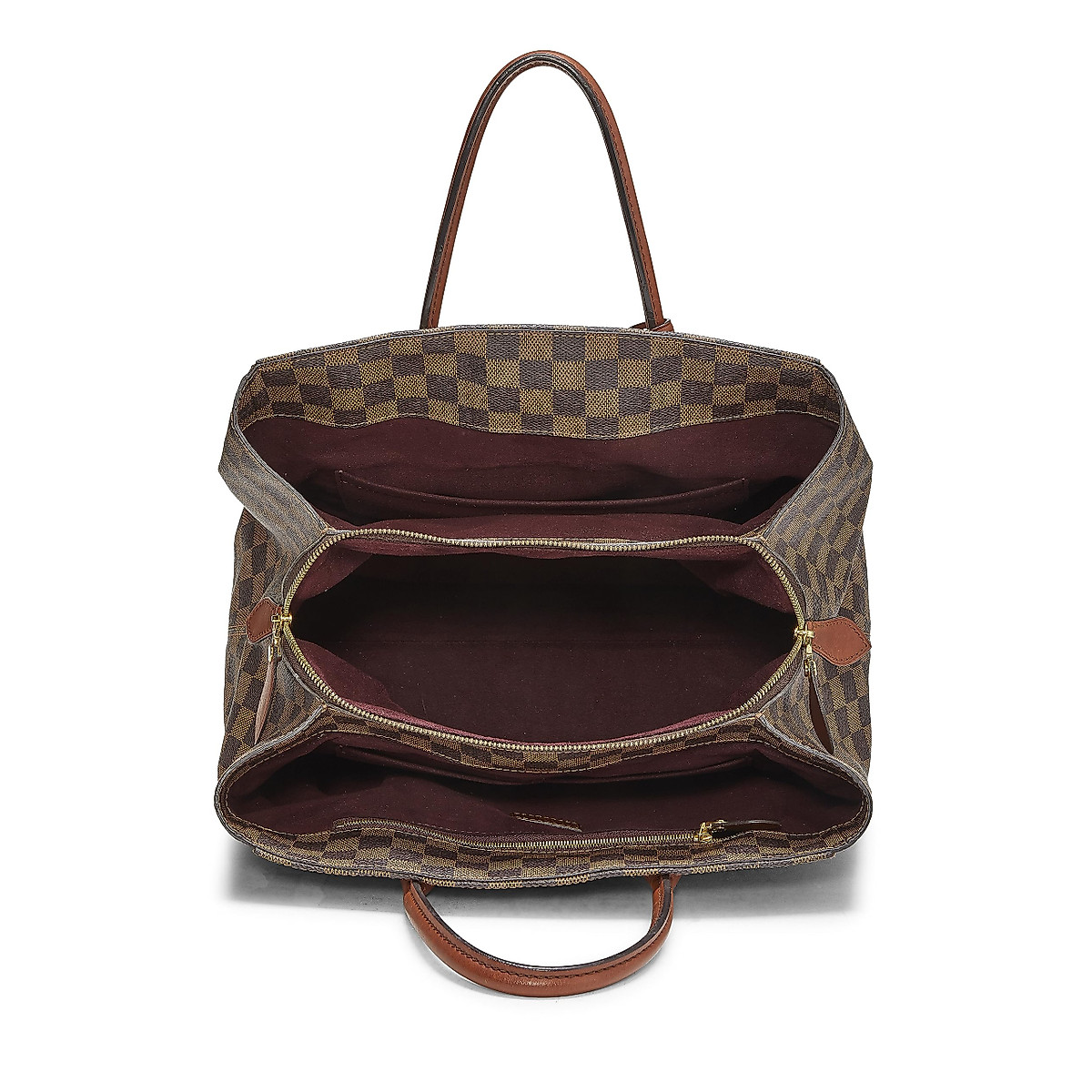 Louis Vuitton, Pre-Loved Damier Ebene Ascot, Brown