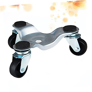 RVPECHWJ Casters Heavy Duty Cart Dolly Cart Transport Roller Dolly Tool for Moving Wheel Tool for Moving Move Mover Moving Artifact Carry Artifact Dolly Carrier Casters