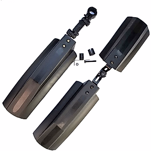 26 inch Bicycle Mudguard Front Back Rear Tire Mud Guards Kit Quick Release Bike Fenders Set for Road Mountain Bike Fat Tire Bike Outdoor Cycling