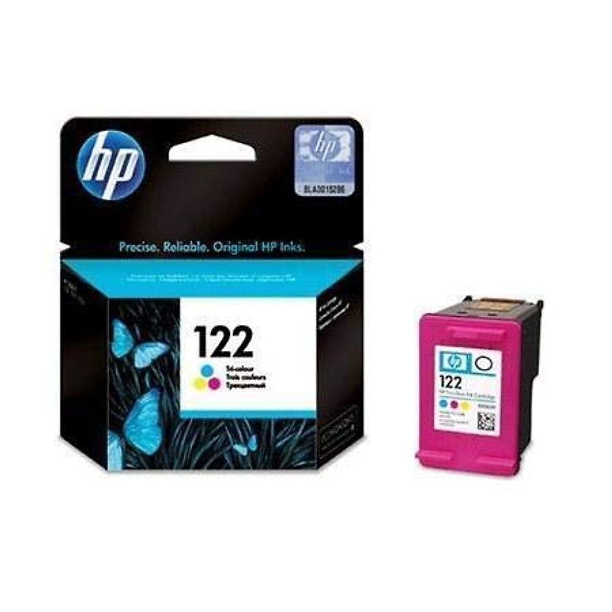 HP 122 Ink Cartridges Combo ( Black + TRI-COLOR ) Original Ink Cartridge Deskjet - 2 Pack