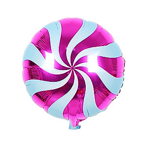 Sweet Candy Rainbow Balloon Garland Arch Kit with 155pcs Yellow Blue Orange Red Purple Lollipop Balloons for Christmas Candyland Kids Birthday Party Baby Shower Decorations