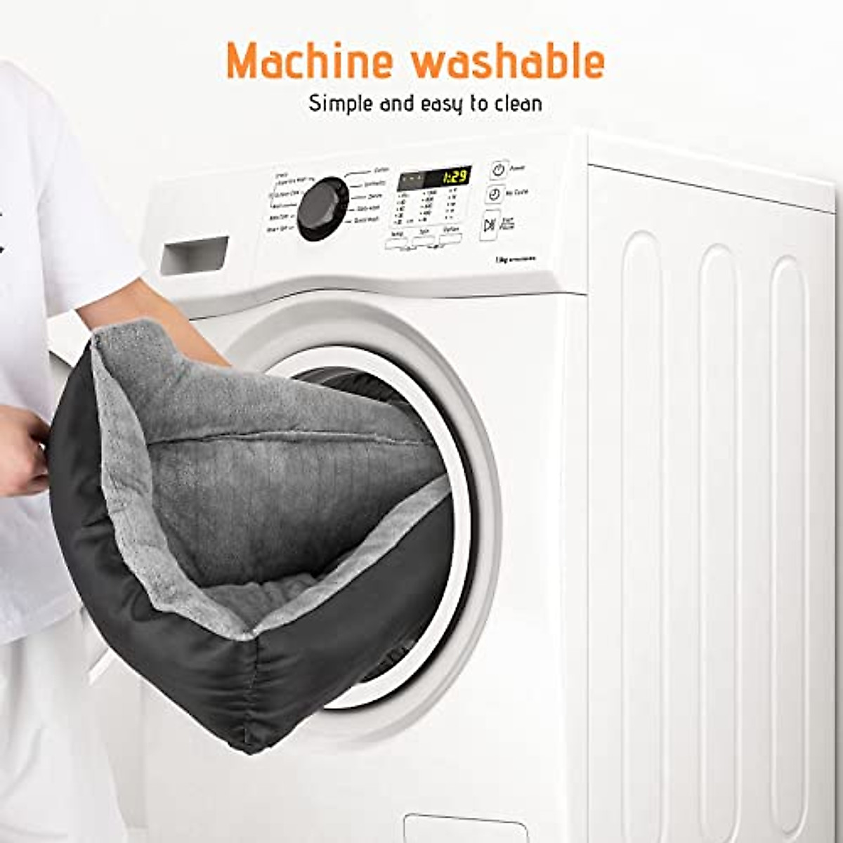 Dog Beds, Washable Pet Mattress Comfortable and Warming Rectangle Bed for Medium and Large Dogs, Cat Pets.