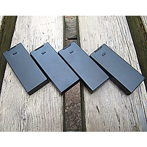 gifi power 4pcs x 1100mAh Batteries for Ryze Tech DJI Tello Drone (Black)