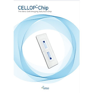 Cellop-Chip Neubauer Improved (NI) Disposable Hemocytometer, Counting Chamber, 10µL Chamber Volume, 1.6mm Thickness (50ea/Box)