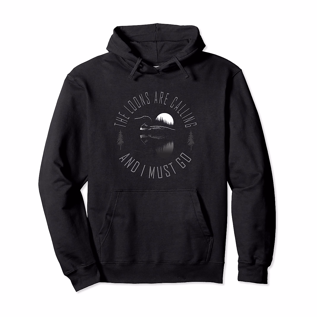 Common Loon - The Loons are Calling and I Must Go Pullover Hoodie