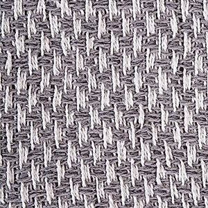 DII 100% Cotton Basket Weave Throw for Indoor/Outdoor Use Camping Bbq's Beaches Everyday Blanket, 50 x 60, Woven Stripe