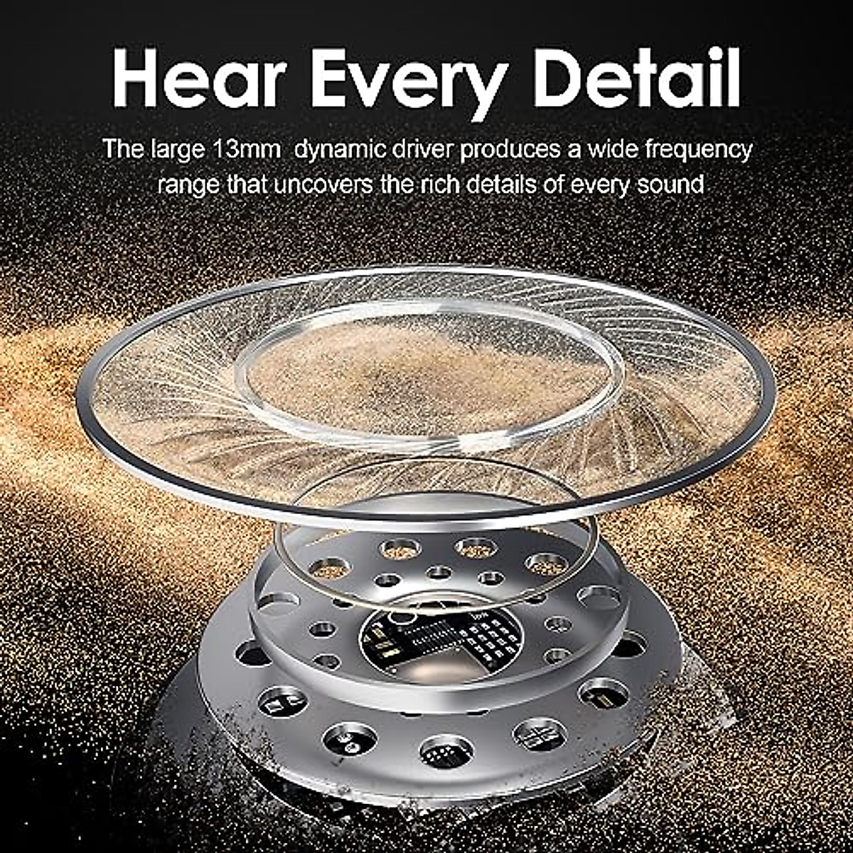 Rythflo Bluetooth Headphones, 150H Playtime Wireless Bluetooth Earbuds w/Mic in-Ear Magnetic Neckband Earphone, IPX7 Sweatproof Deep Bass Headset for Home, Traveling, Outdoor, Business Trips