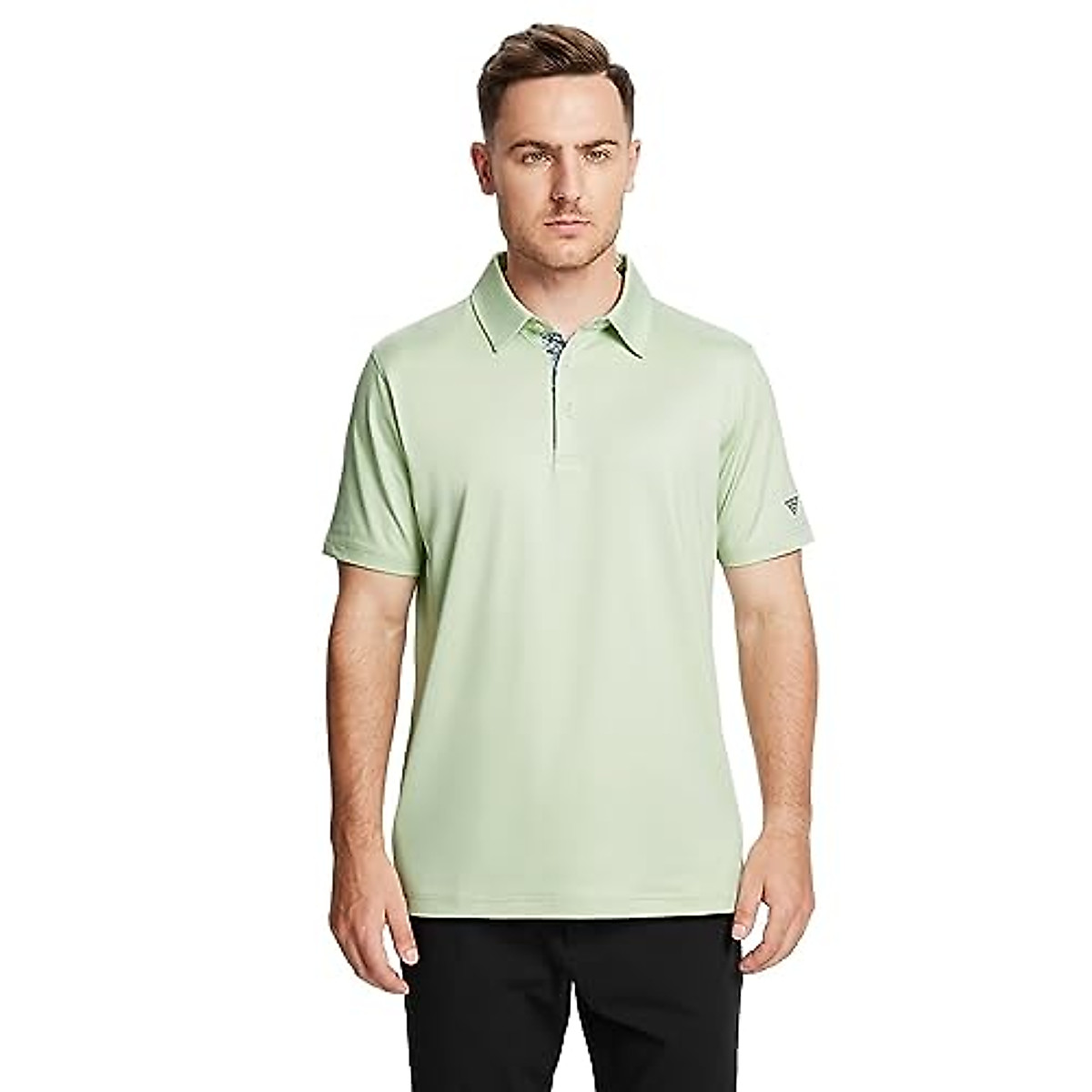 M MAELREG Golf Polo Shirts for Men Short Sleeve Performance Moisture Wicking Quick Dry Casual Collared Men’s Polo Shirts