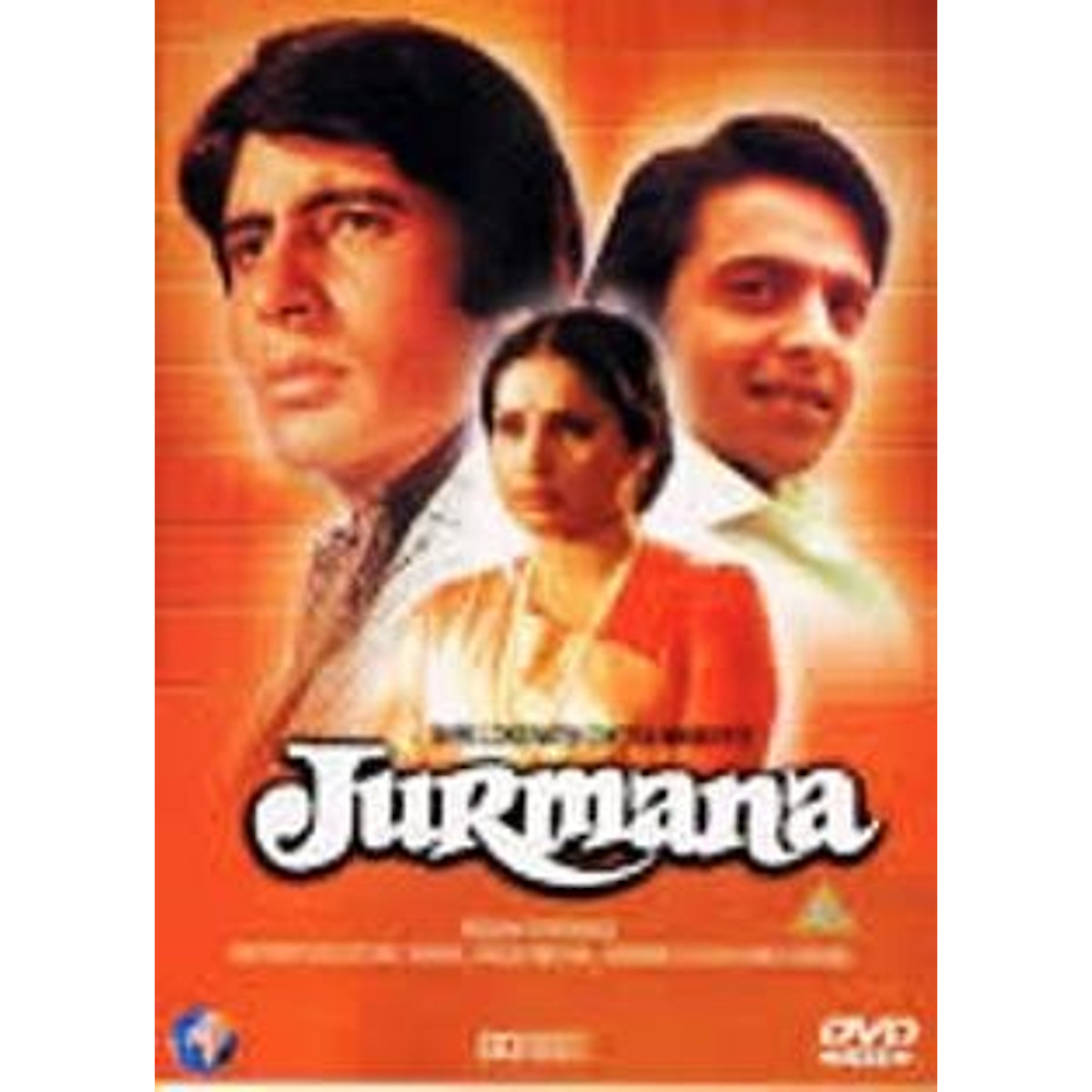 JURMANA - AMITABH BACHCHN,RAKHI,VINOD MEHRA - DVD by ASRANI SRIRAM LAGOO