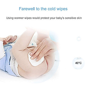 USB Baby Wipe Warmer, Razzil 5V Portable USB Baby Infant Wet Wipes Warmer Bag for Travel and On The Go
