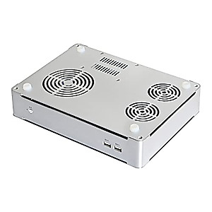 HUNSN Mini PC, Mining P-Disk Dedicated Small Server, Intel XEON D-1581, BM29, NVIDIA Quadro K620 2G Graphic, DVI, DP, LAN, Barebone, NO RAM, NO Storage, NO System