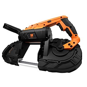 WEN Portable Band Saw for Metal, 10-Amp, Variable Speed, Handheld (94396)
