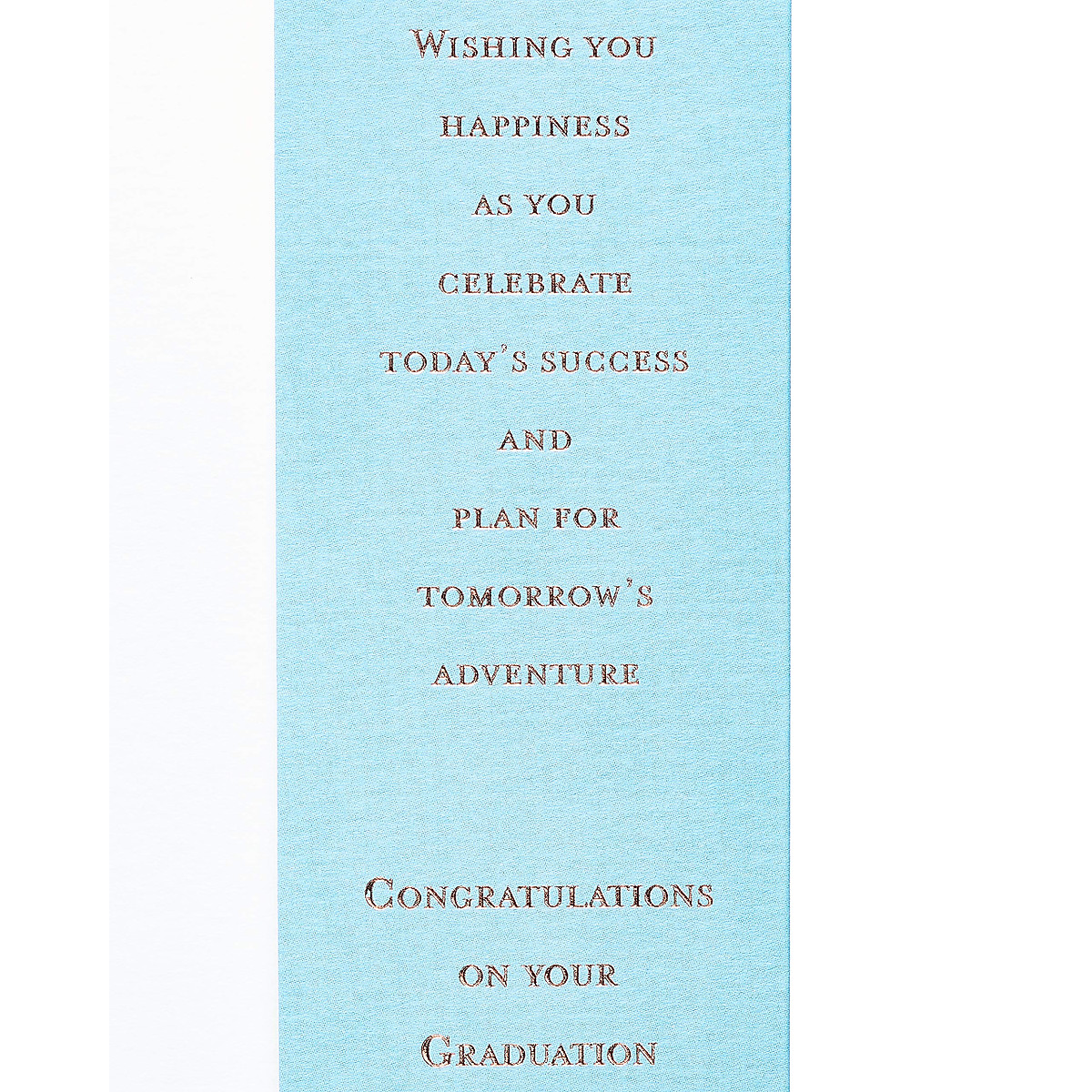 Papyrus Graduation Card with Money Holder (Tomorrow's Adventure)