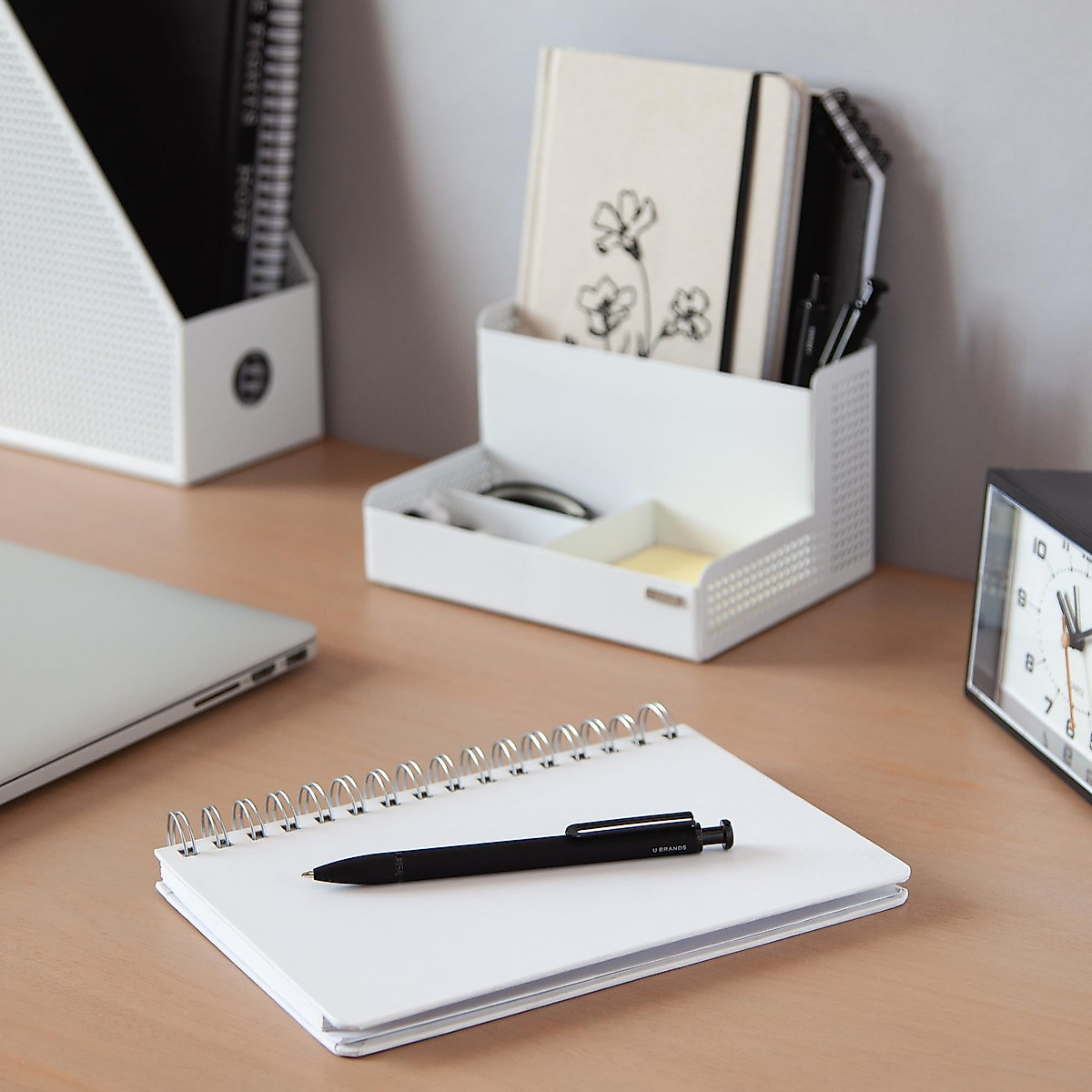 U Brands Soft Touch Midnight Monterey Ballpoint Pens, 1 mm, 4 Count (5136E06-24)