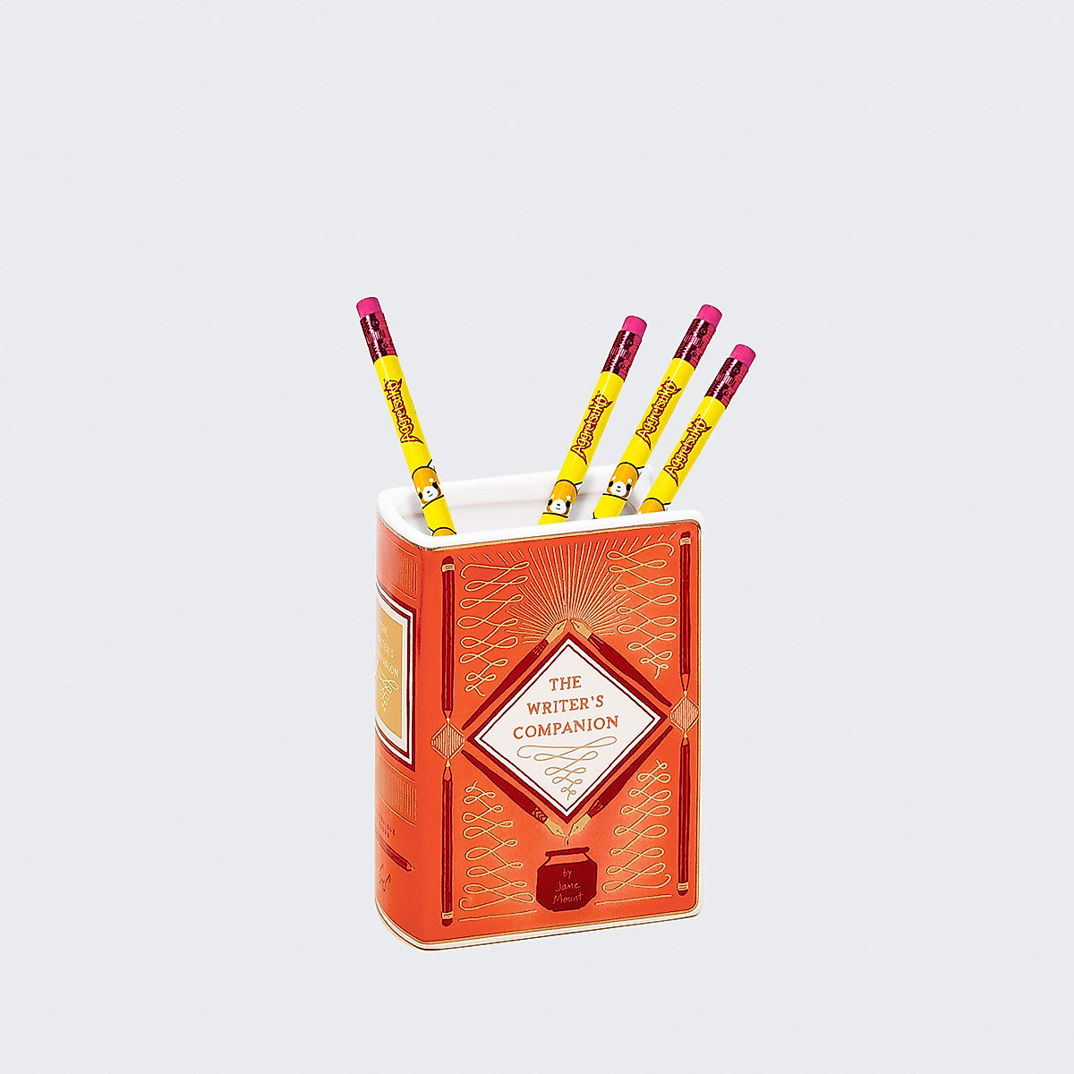 Bibliophile Ceramic Vase: The Writer's Companion: ( Small Vases for Décor)