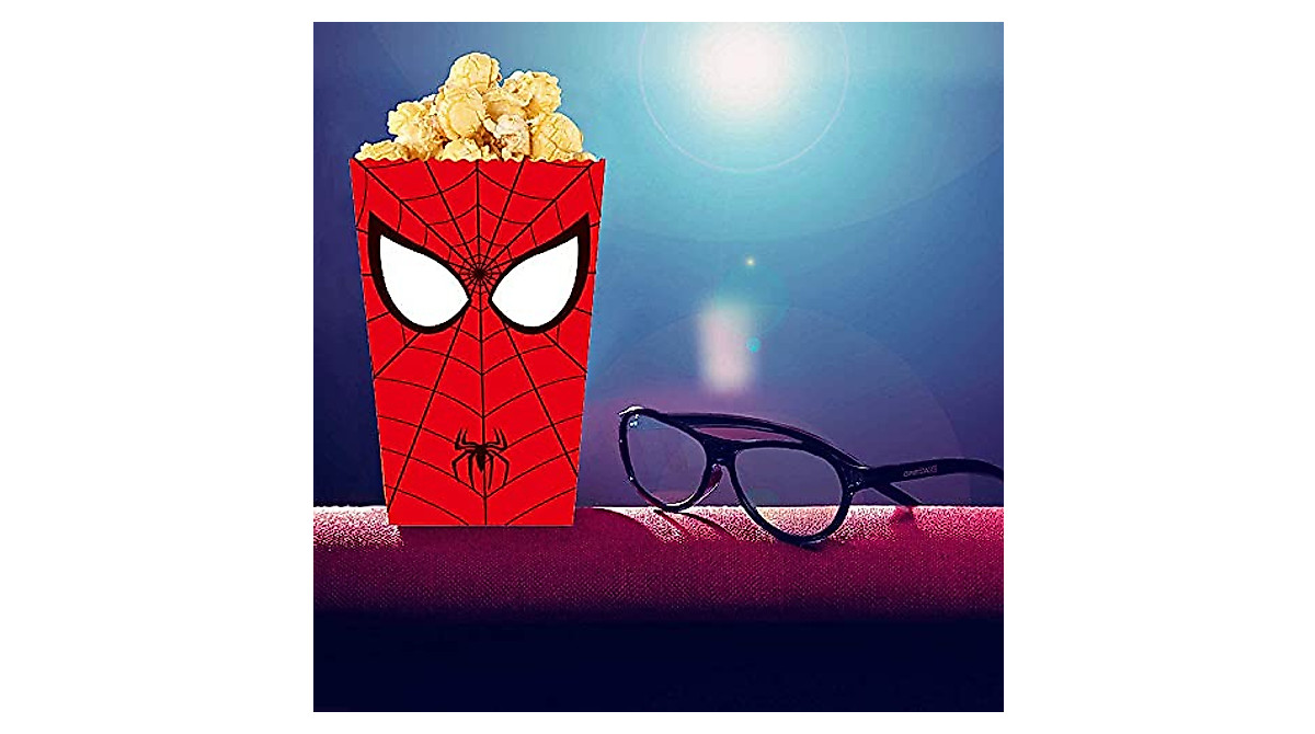 HYOUNINGF Spider Popcorn Boxes - 20PCS Party Supplies