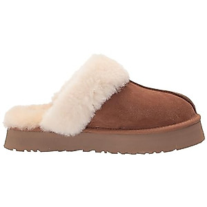 UGG Women's Disquette Slipper, Chestnut, 8