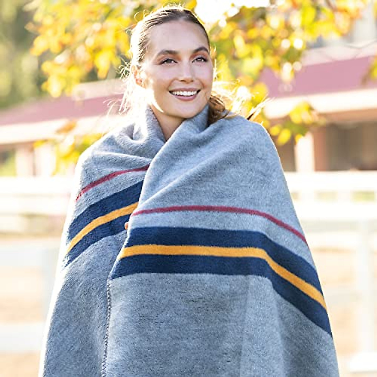 Eco-Friendly Soft Turkish Cotton Throw Blanket for Home Decor Couch, Bed, Chair (Made of Recycled Cotton, 50 x 60 inches)