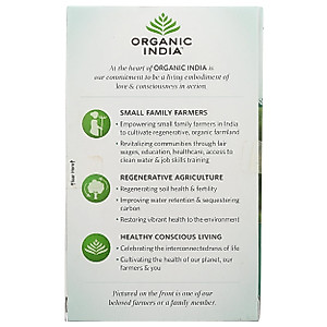 Organic India Tulsi, Original, 18 Count Box