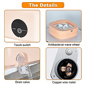 Mini Washing Machine | Foldable Mini Washer for Washing Baby Clothes, Underwear, Socks | Portable for Travel, 100V-240V
