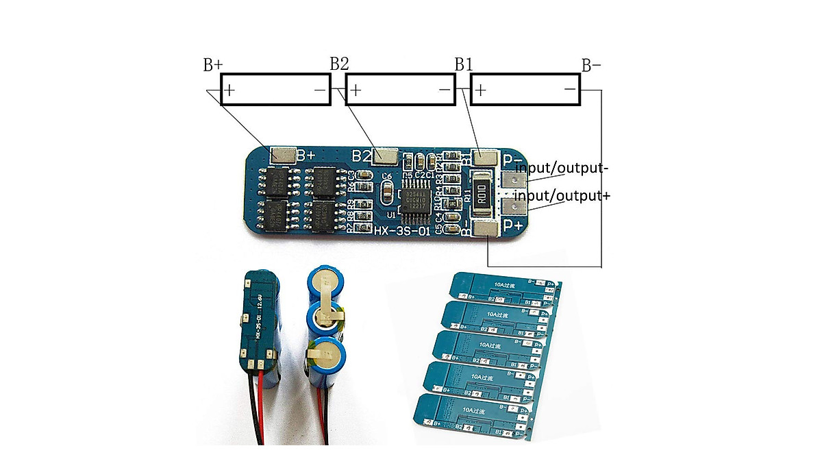 Comidox 12V Battery Protection Board - Reliable BMS Module