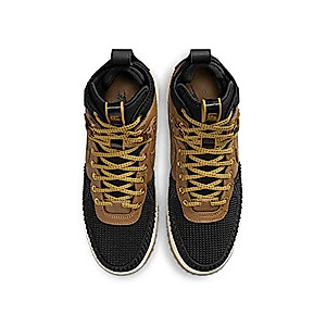 Nike Men's Lunar Force 1 Duckboot Ale Brown/Ale Brown-Black (805899 202) - 9.5