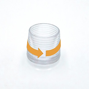 TARVER - Spinning Whiskey Glass Cups (Set of 4), 5.4 fl oz, Clear Thick Premium Quality Glass Cups for Bourbon, Scotch, Cocktails, Cognac, Rum, Vodka