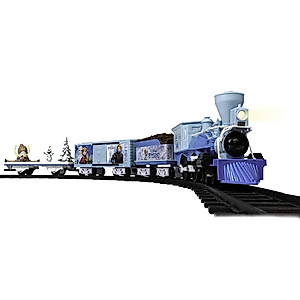 Lionel Disney's Frozen Ready-to-Play Set, Battery-Powered Model Train Set with Remote