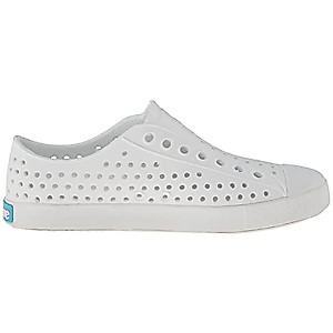 Native Shoes, Jefferson, Lightweight Sneaker for Adults, Shell White/Shell White, 12 M US Women/10 M US Men