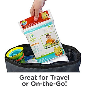 Disney Winnie The Pooh Table Topper Disposable Stick-on Placements in Reusable Package, 50 Count, Basic (10165)