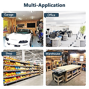 SHINESTAR T8 LED Bulbs 4 Foot, Tube Lights 18W 5000K Daylight, Ballast Bypass, Dual-end, T8 T10 T12 LED Replacement for Fluorescent Tubes, 2 pin G13 Base, Frosted Cover, 4 Pack