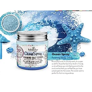 Bella & Bear Ocean Spray Body Scrub - Travel Size - Vegan 3.4oz (3.4 oz) (3.4 oz)