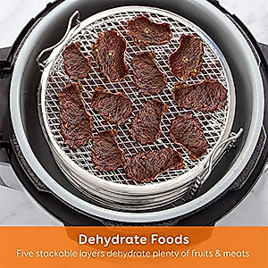 SICHEER Dehydrator Rack Stainless Steel Stand Accessories Compatible with Ninja Foodi Pressure Cooker and Air Fryer 6.5 and 8 Qt, Compatible with Instant Pot Duo Crisp 8 Qt