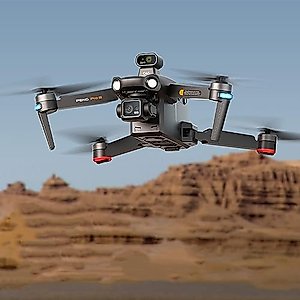 RKSTD 4K Camera GPS RC Drone For Adults With Obstacle Avoider, Foldable RC Quadcopter, Brushless Motor, Circle Flight, Waypoint Flight, Auto Return, Follow Me, Altitude Hold, Headless Mode