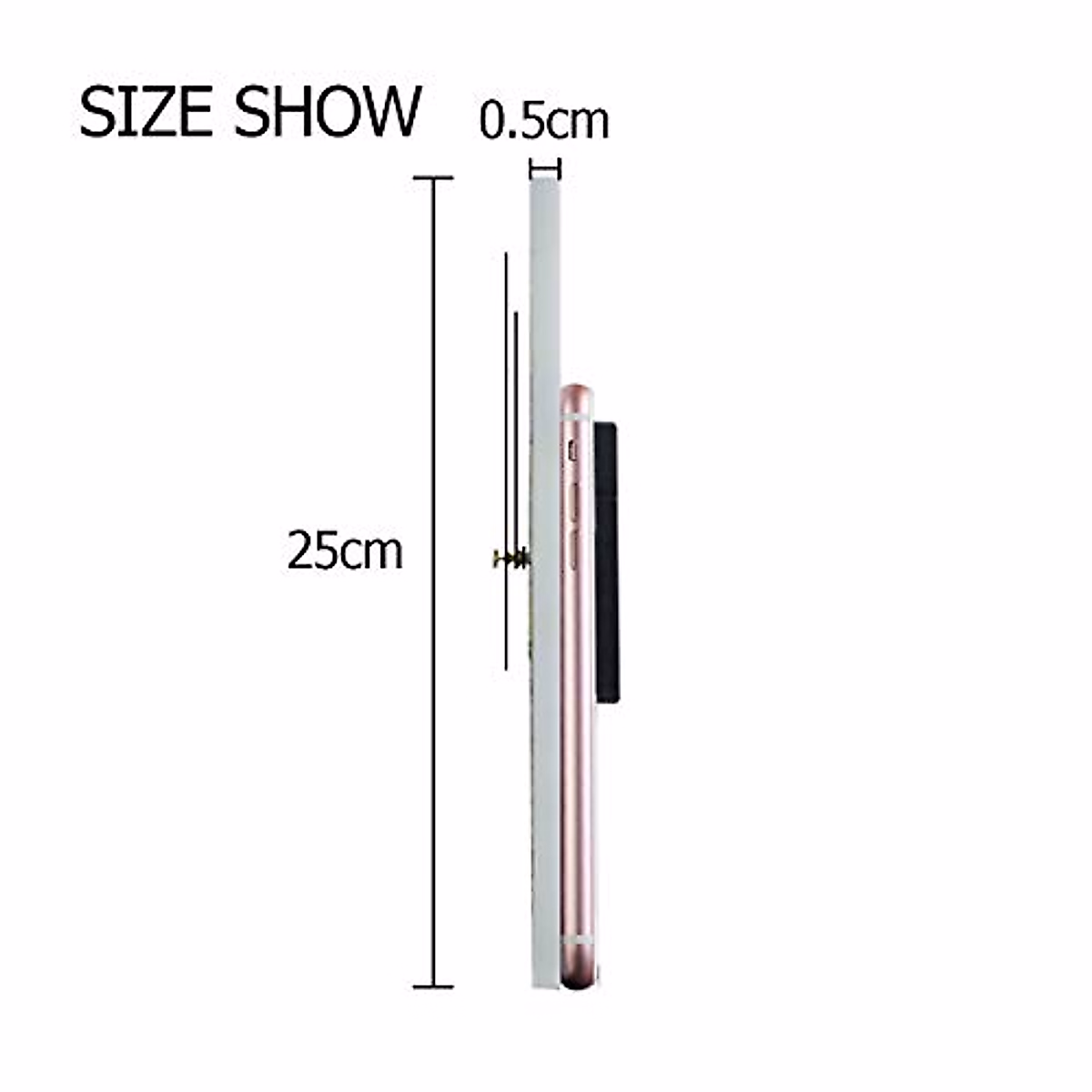 Unicorn Silent Round Wall Clock,Flowers Non-Ticking Decorative Battery Operated Quiet Clock for Living Room Home Office School Kitchen,Small, 9 Incl Desk Clock