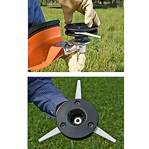 BGTOOL 4002 710 2189 Trimmer Head Fit for Stihl FS44 FS55 FS56 FS70 FS80 FS83 FS85 FS90 100RX FS110 FS120 FS130 FS200 FS250 Trimmers Replace for Stihl Polycut 20-3 Trimmer Head