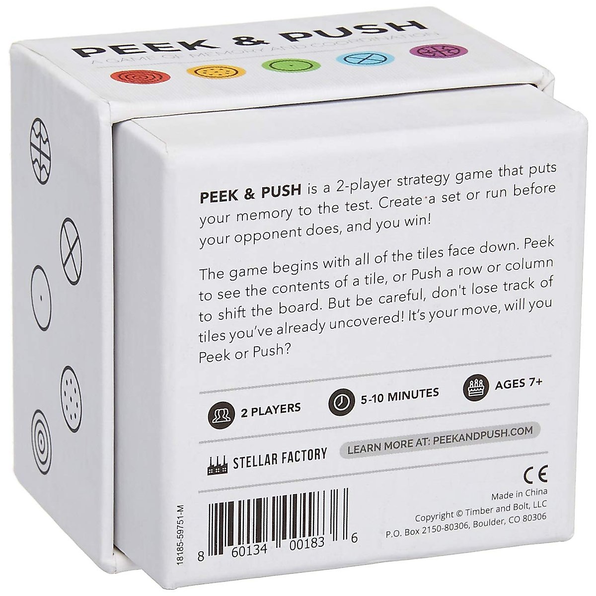 Stellar Factory Peek & Push: A Game of Memory and Coordination