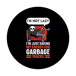 Garbage Truck Trash Collector Recycling Waste Management PopSockets Swappable PopGrip