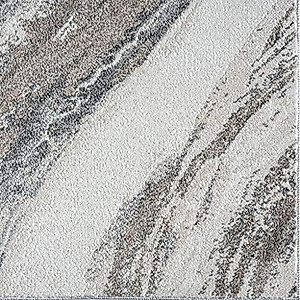 LUXE WEAVERS Rug – Art Deco Living Room Carpet with Marble Swirl – Persian Area Rugs for Modern Home Décor, Soft Luxury Rug, Stain-Resistant, Medium Pile, Jute Backing, Grey / 5’ x 7’