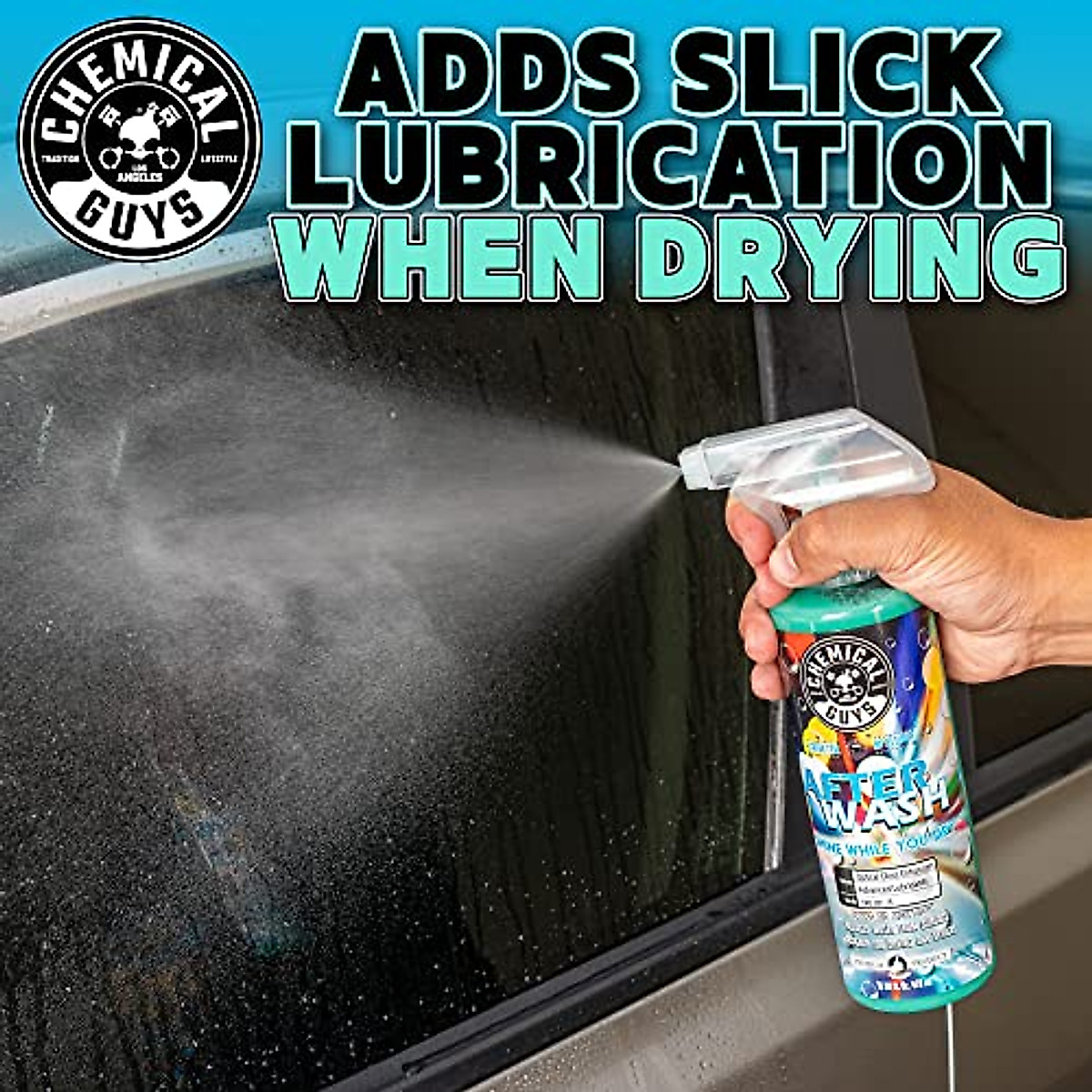 Chemical Guys CWS_801 After Wash Sprayable Gloss Boosting Car Wash Drying Aid (Helps Reduce Water Spots), 128 fl oz (1 Gallon)