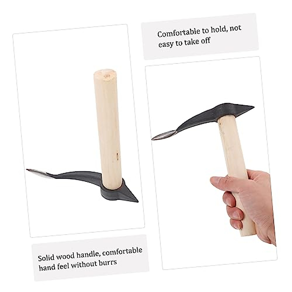 UPKOCH 1pc Oyster Oyster Knife Oyster Knives Tool Oyster Shucker Crab Shucker Durable Seafood Opener Kitchen Accessory Home Oyster Shucker Multifunction Shelling Knife Clams Sheller Black