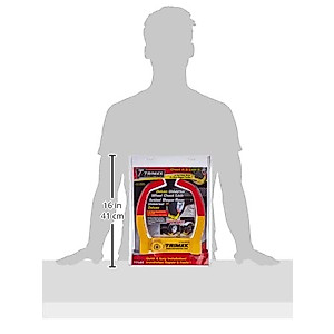 Trimax TCL65 Wheel Chock Lock , Yellow/Red, 7.25in