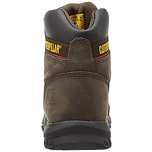 Cat Footwear Men's Outline Steel Toe Work Boot, Seal Brown, 9.5