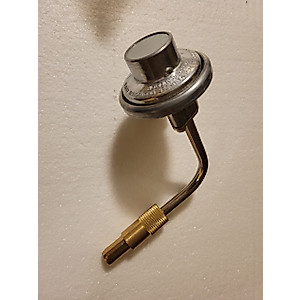 Outdoor Bazaar Griddle Regulator Replacement for Blackstone 17/22 Inch & Pit Boss/Pit BOSS Griddles, Brass & Zinc Alloy, 25000 BTU/hr, 11"W.C