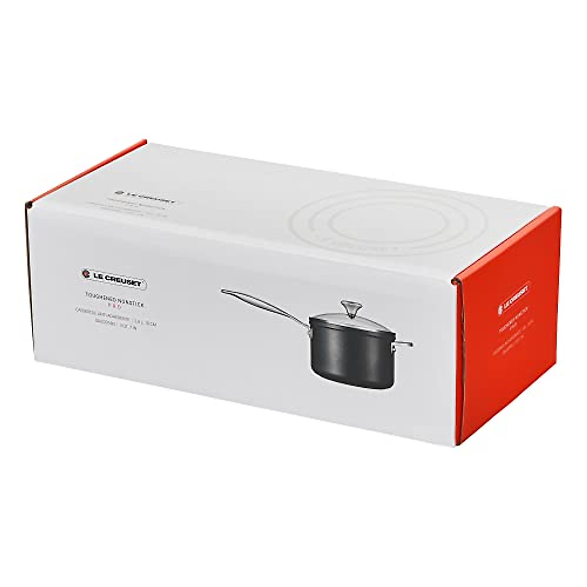 Le Creuset Toughened Nonstick PRO Saucepan With Glass Lid, 3 qt.