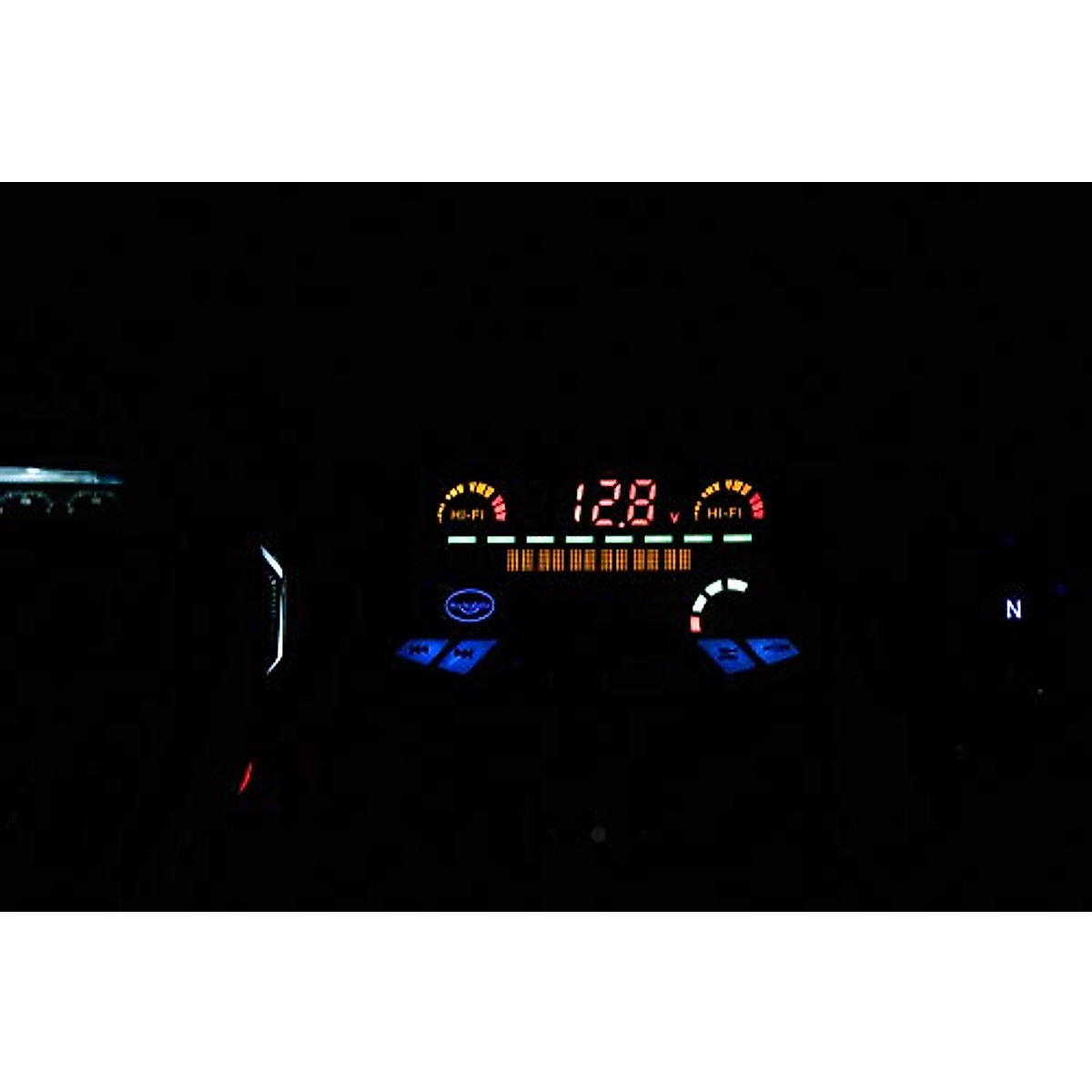 DAKOTT GMC Sierra Denali HD Two Seater 12 Volt Ride-On Truck w/ 2.4G Remote Control, LED Lights, Horn, Music, MP3/USB, Storage Box, Spring Suspension, Electric Vehicle for Kids .