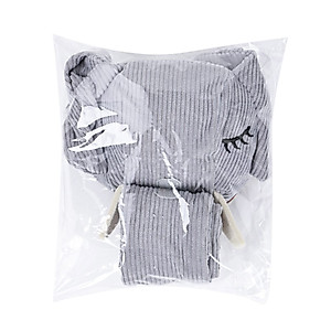 GRABLOOM Dog Plush Toy Snuffle Mat Stuffed Treat Dispensing Elephant Interactive Chew Toys Relieving Stress Improving for Health Dog Plush Toys for Large Dogs Aggressive Chewers