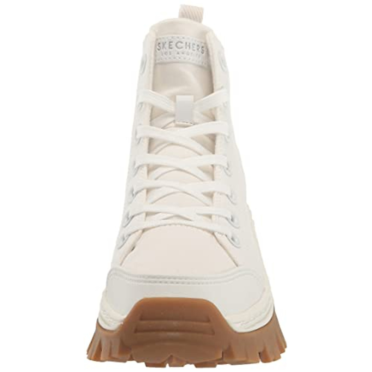 Skechers Women's Street BLOX-Fashion Shaker Sneaker, WHT, 9