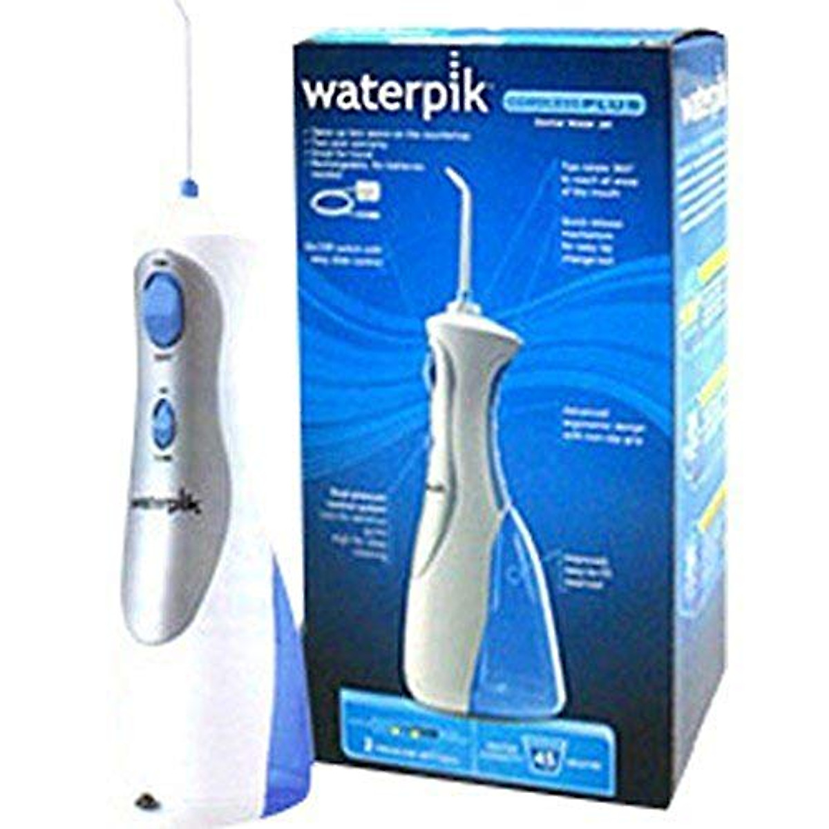 Waterpik Ultra Cordless Water Flosser WP450 1 ea (Pack of 2) - Packaging May Vary